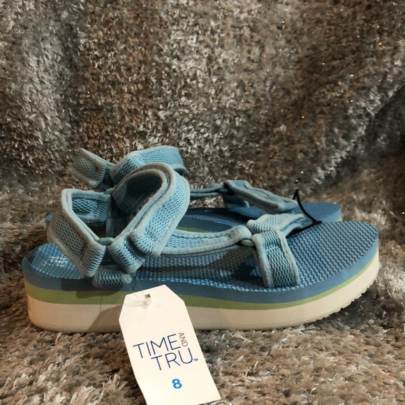 Time and Tru | Shoes | Nwt Time And True Platforms Sandals | Poshmark